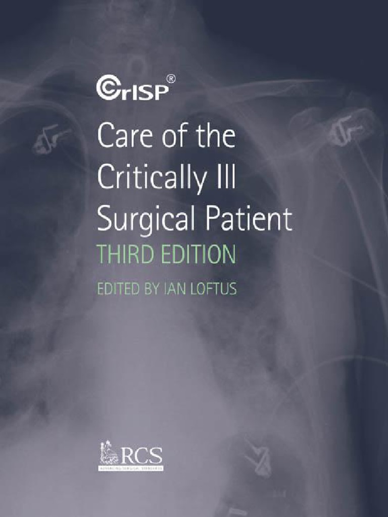 CCRISP 3rd Ed Care of Critically Sick Patient | PDF | Intensive Care ...
