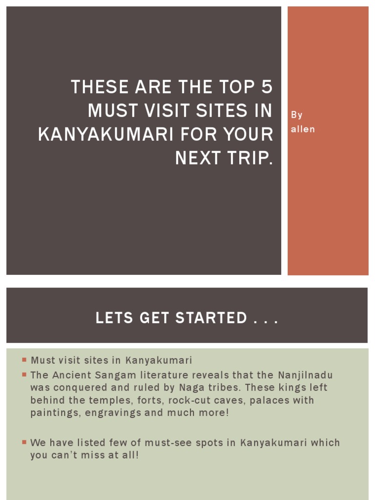 These Are The Top 5 Must Visit Sites | PDF | Religion And Belief