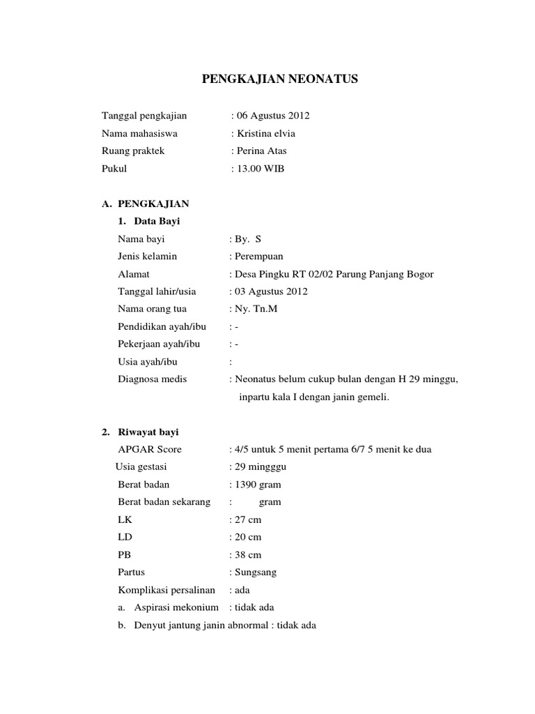 LK BBLR | PDF | Kesehatan Holistik | Sains & Matematika