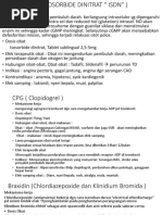 Clopidogrel: Indikasi, Dosis, dan Efek Samping | PDF