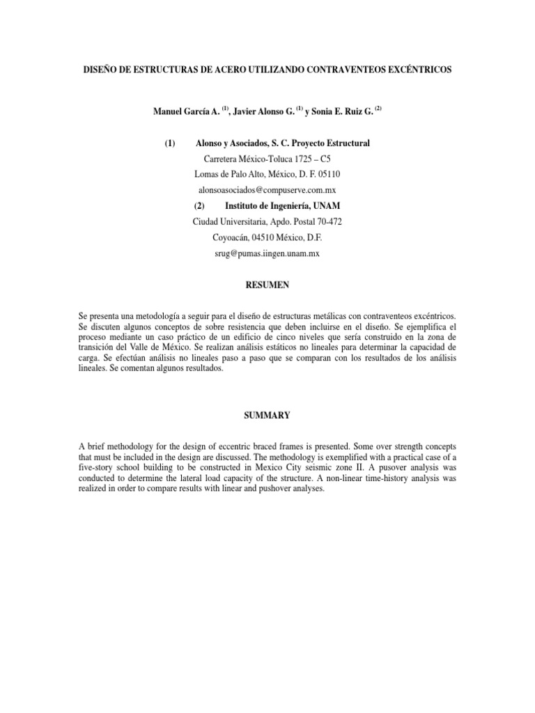 Contraventeos PDF | PDF | Rigidez | Elasticidad (Física)