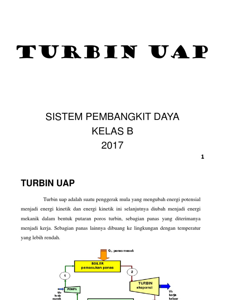 Turbin Uap | PDF