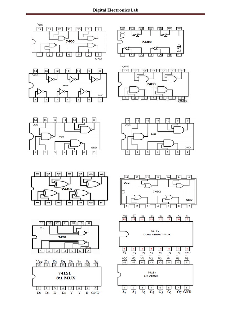 Digital Electronics Lab | PDF