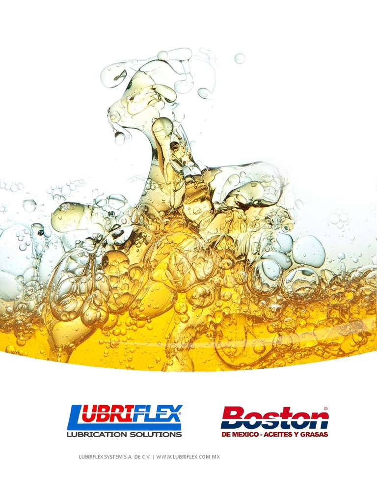 Linea Power Press Boston Lubriflex | PDF | Lubricante | Engranaje