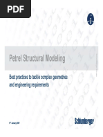 Structural Framework Workflows For Petrel 2018 | PDF | Fault (Geology) | Petroleum Reservoir