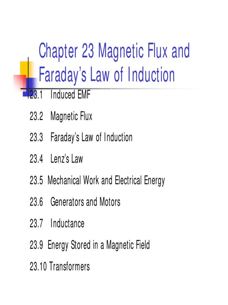 faradays law of induction.pdf | Electromagnetic Induction | Inductor