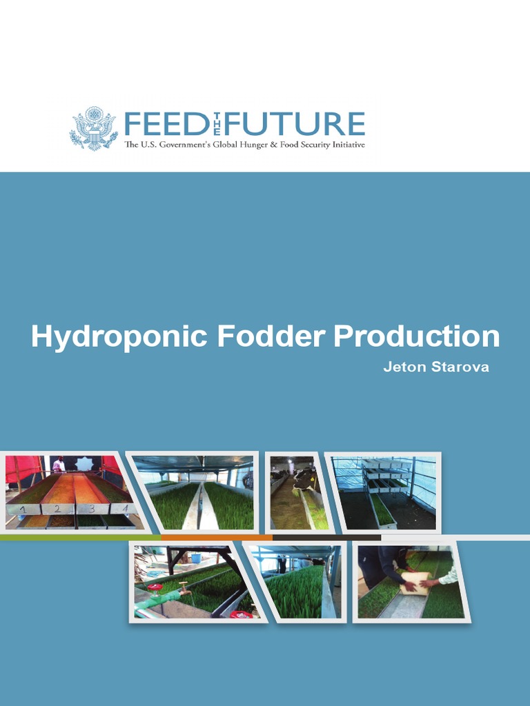 Fast Fodder Manual Portrait-Fnl | PDF | Animal Feed | Fodder