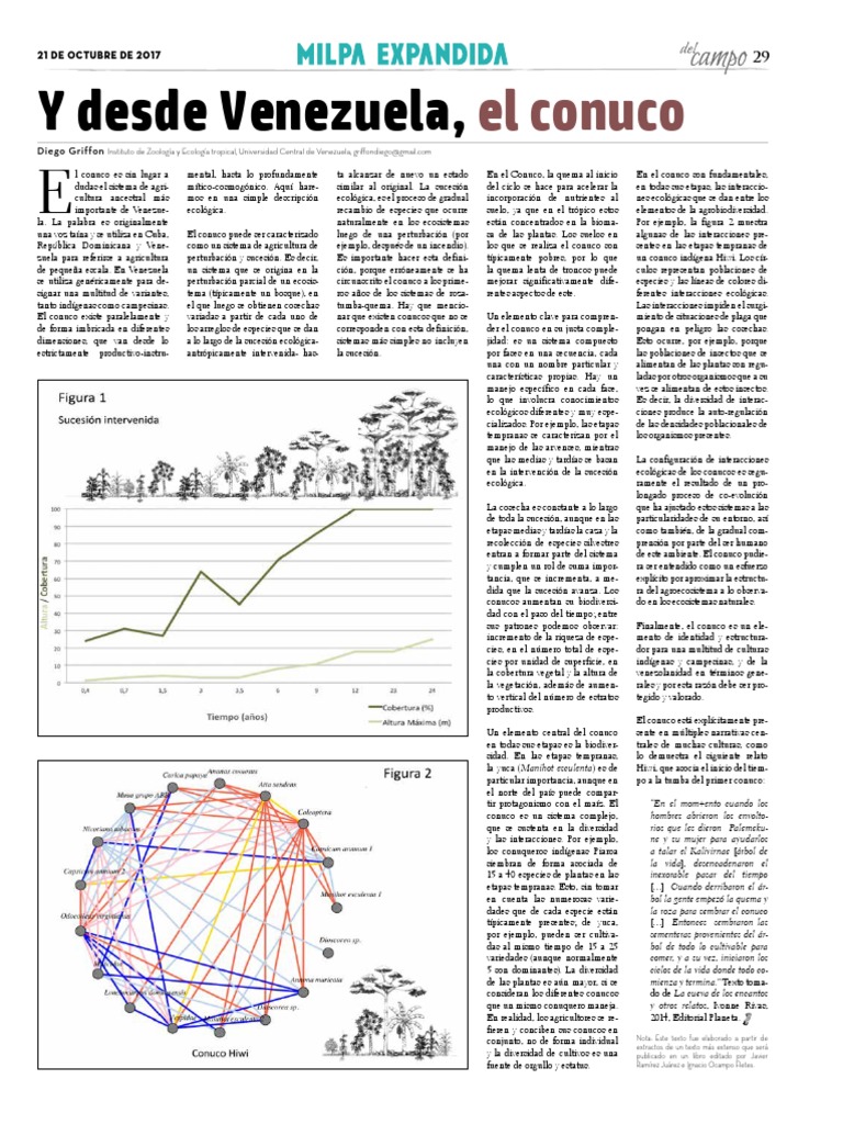 El Conuco | PDF | Ecología | Venezuela