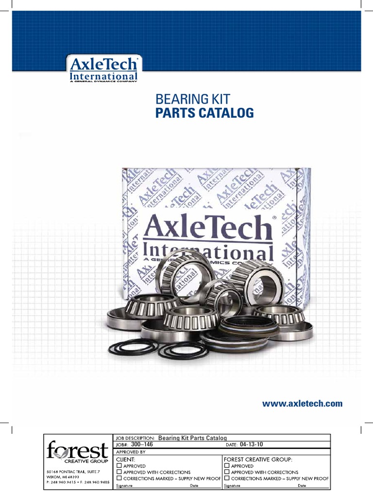 ATI BearingKitCatalog 041310 | PDF | Aftermarket (Automotive) | Bearing ...