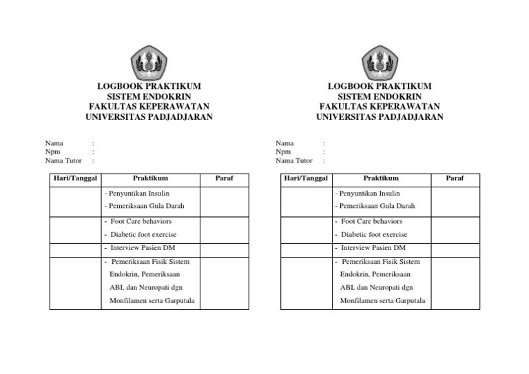 Logbook Praktikum | PDF