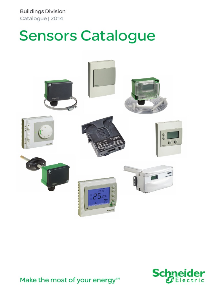 CATALOG - Sensors (EN) PDF | PDF | Duct (Flow) | Building Automation