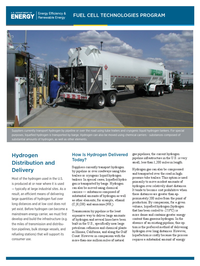 H2 Delivery | PDF | Hydrogen | Pipeline Transport