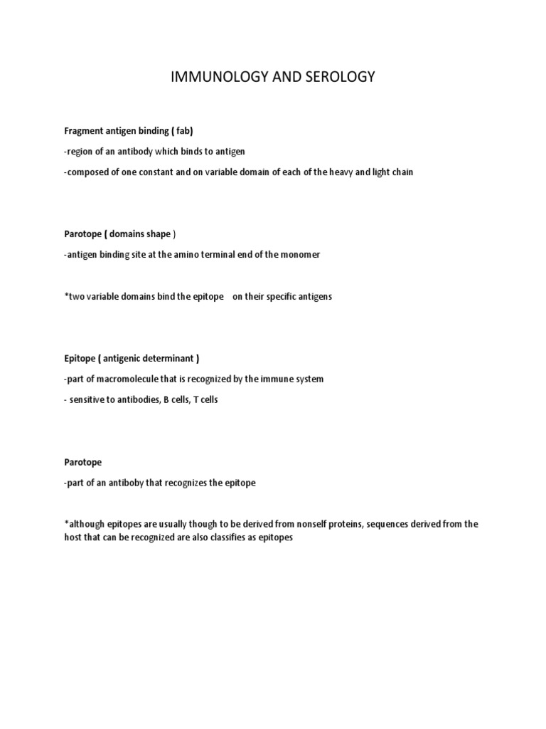 Immunology and Serology | PDF | Immunoglobulin G | Antibody