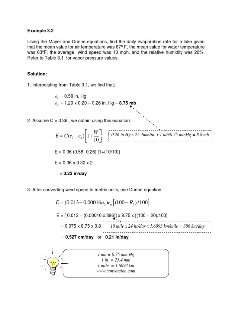 Chapter 3 Example | PDF | Relative Humidity | Humidity