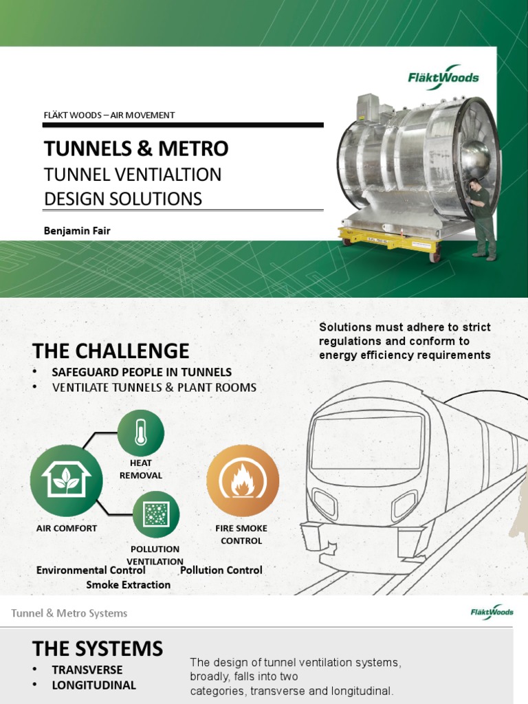 Tunnel Ventilation System Design Guide | PDF | Tunnel | Computational ...