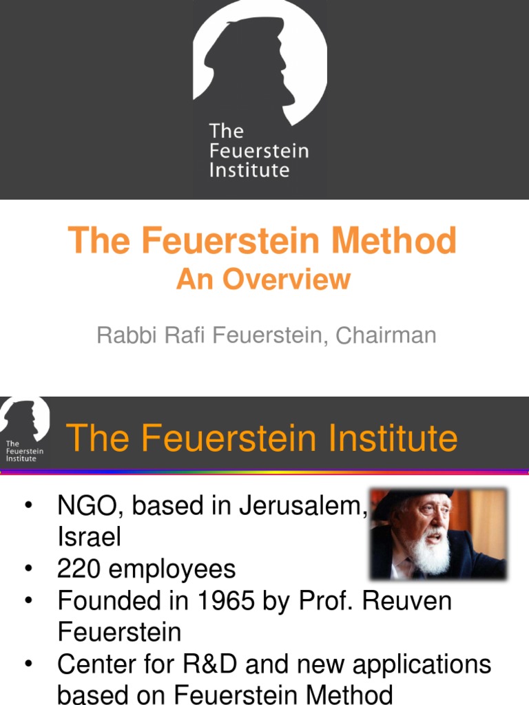 Feuerstein Overview Ravi Feuerstein PDF | PDF | Learning | Teachers