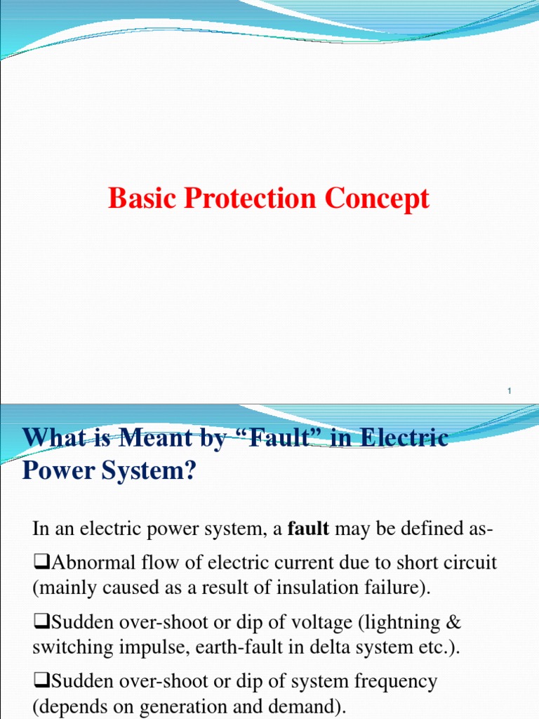 Understanding Faults in Power Systems | PDF | Relay | Electrical Substation