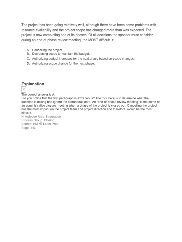 The Project Has Been Going Relatively Well | PDF