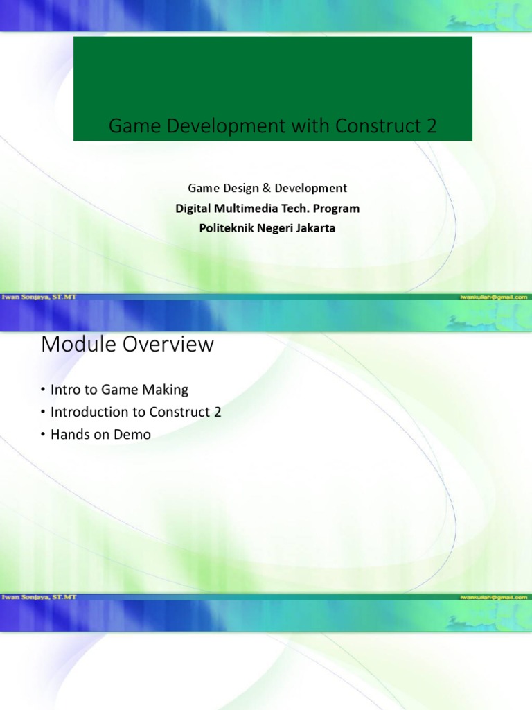 Game Development With Construct 2 | PDF | Variable (Computer Science ...
