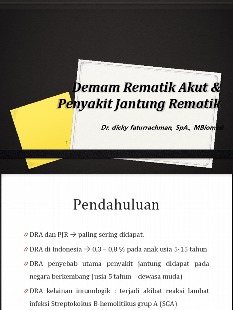Demam Rematik Dan PJR | PDF