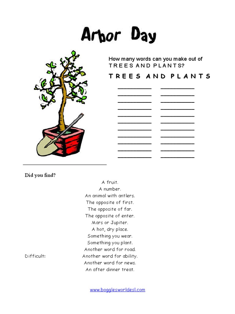 Arbor Day | PDF