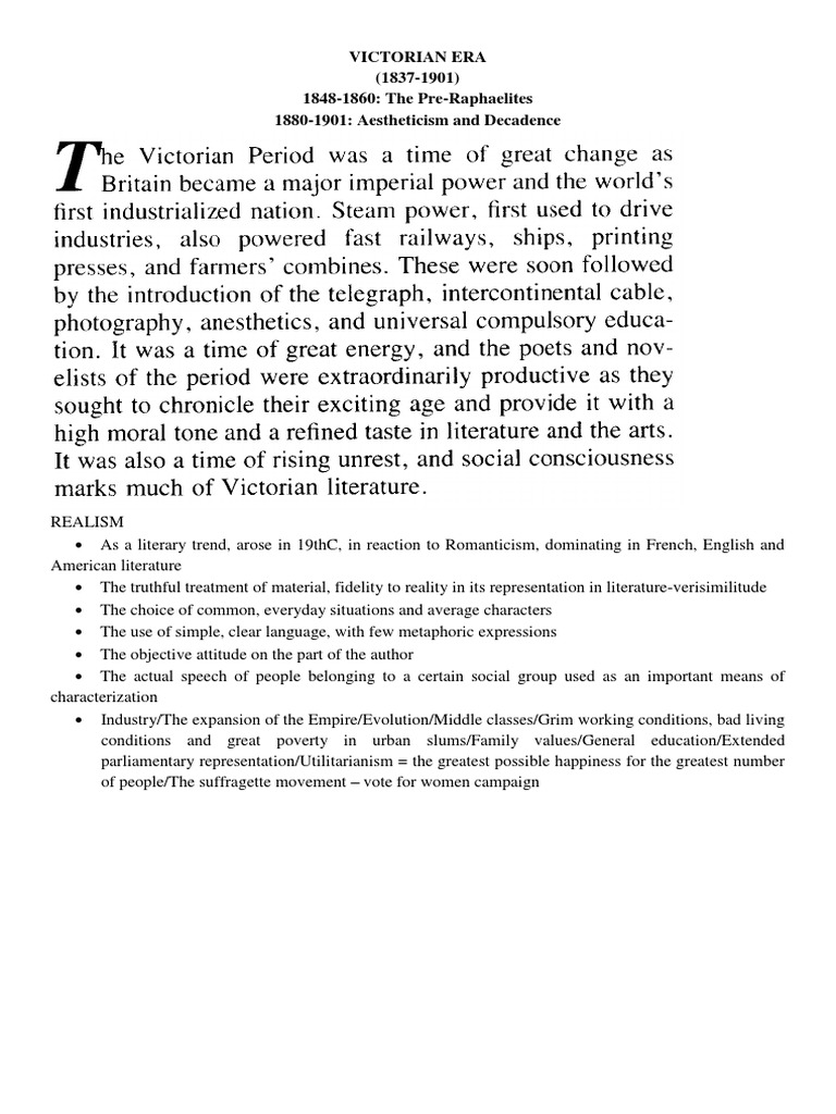 Victorian Era | PDF | Great Expectations | Estella (Great Expectations)