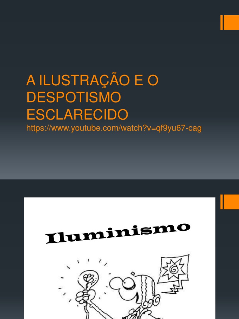 A Ilustracao e o Despotismo Esclarecido | PDF | Iluminismo | Mercantilismo