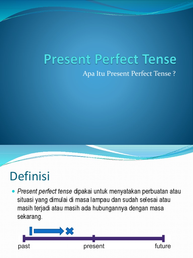 Present Perfect Tense Explained | PDF