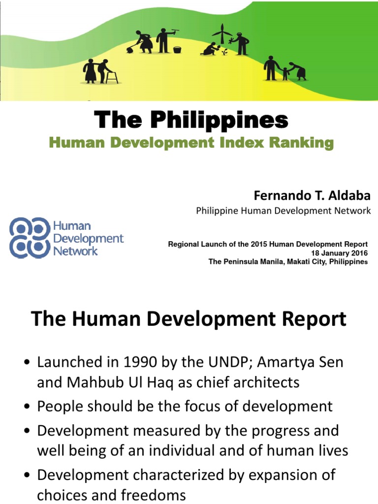 The Philippines: Human Development Index Ranking | PDF | Human ...