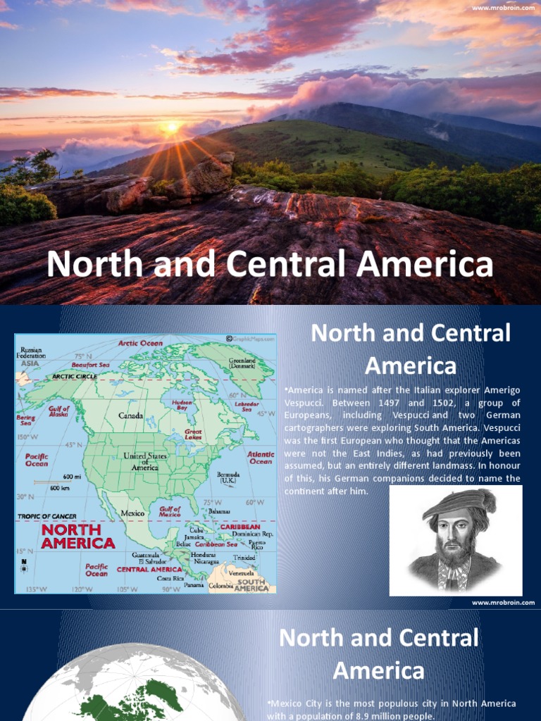 North and Central America Overview | PDF | North America | Americas