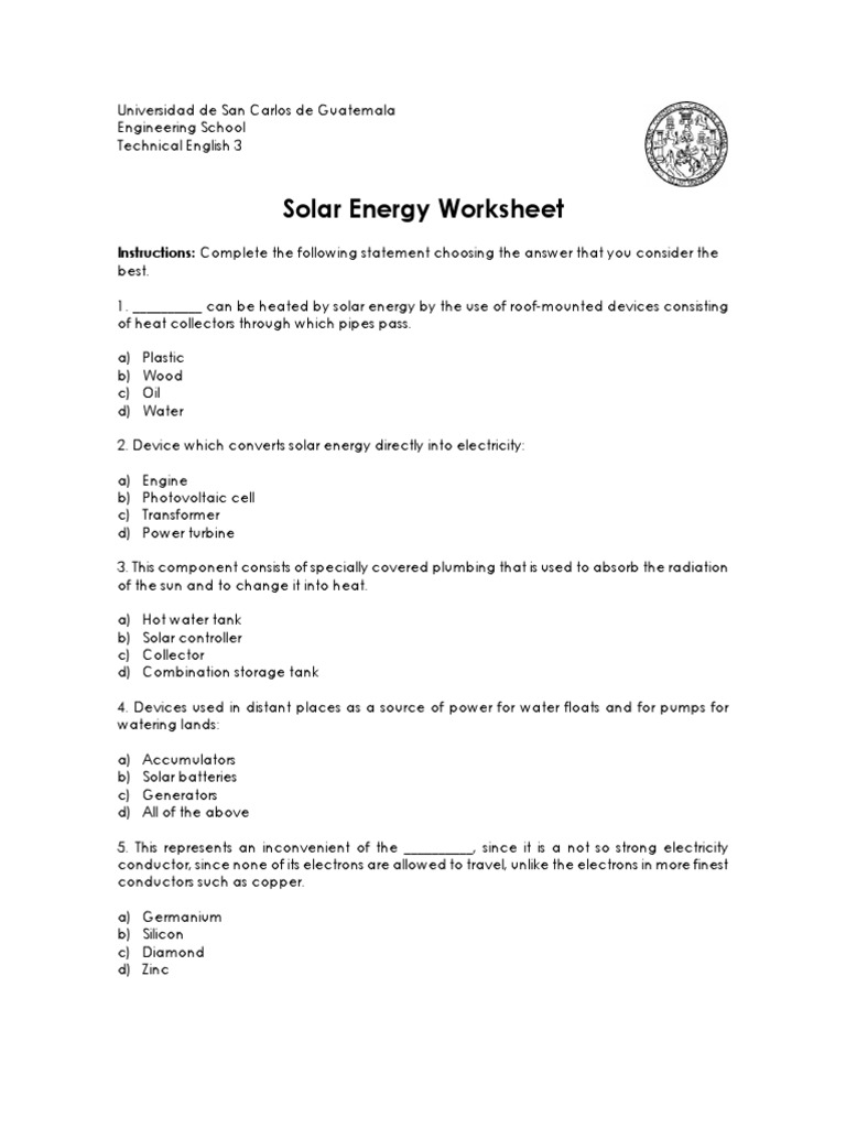 Solar, Wind, Gears, Logic Worksheets | PDF | Gear | Wind Turbine