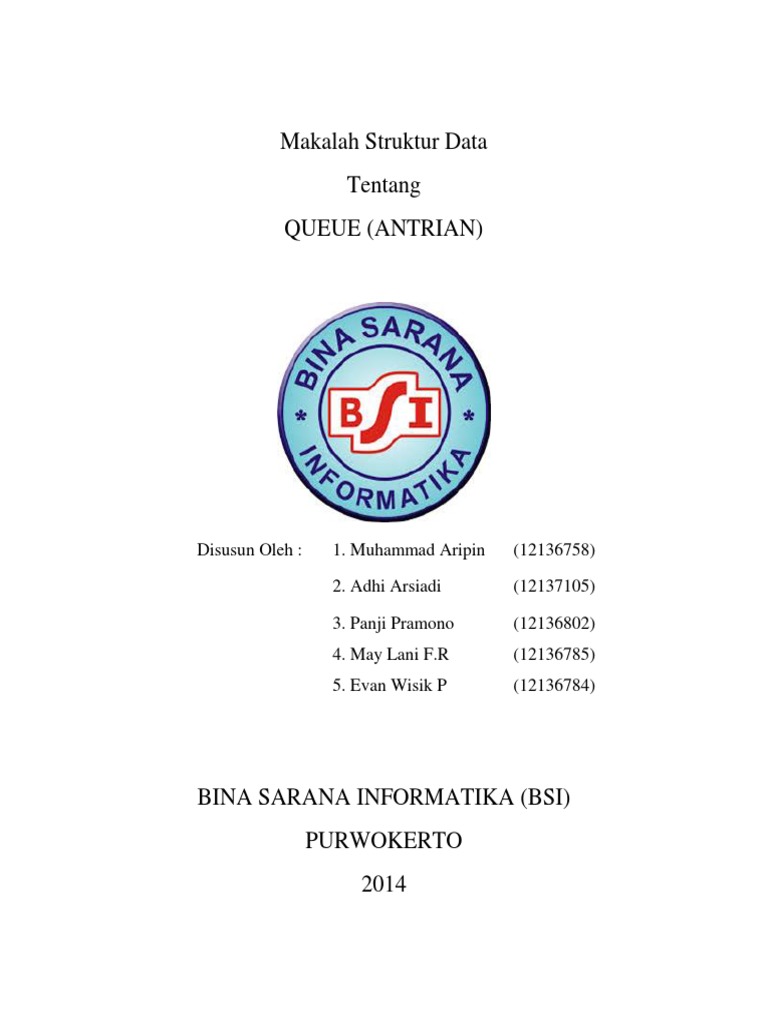 Konsep Dasar Queue dan Implementasi | PDF