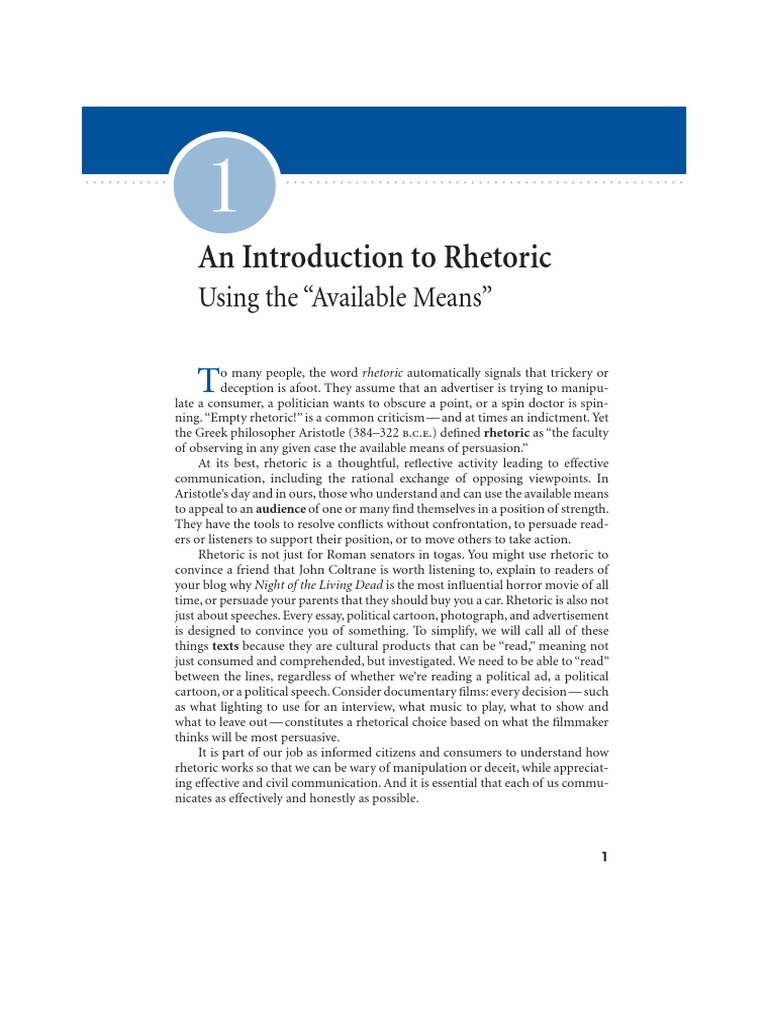 I - The Language of Composition - Chapter 1 - An Introduction To ...