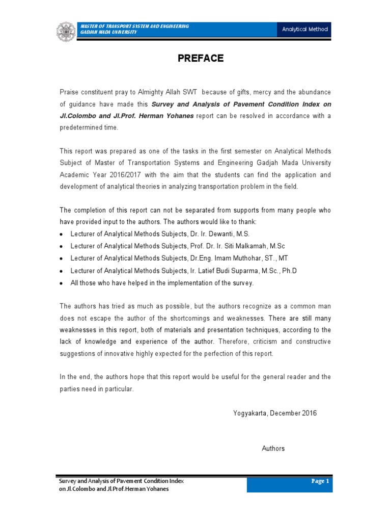 Survey and Analysis of Pavement Condition Index | PDF | Road Surface ...