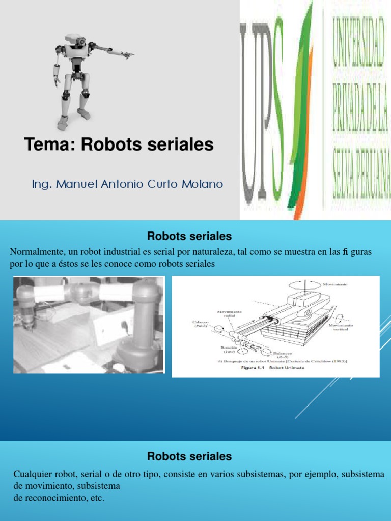 Robots Seriales | PDF | Robot | Robótica