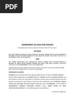 Agreement Letter of Sale Car | PDF | Computers
