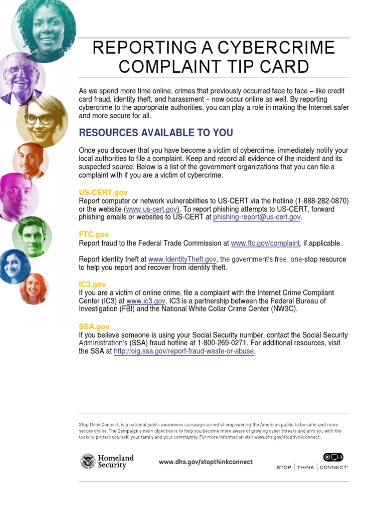 Reporting A Cybercrime Complaint - 0 | PDF