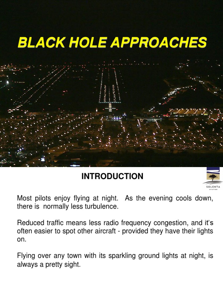 Black Hole Illusion Aviation