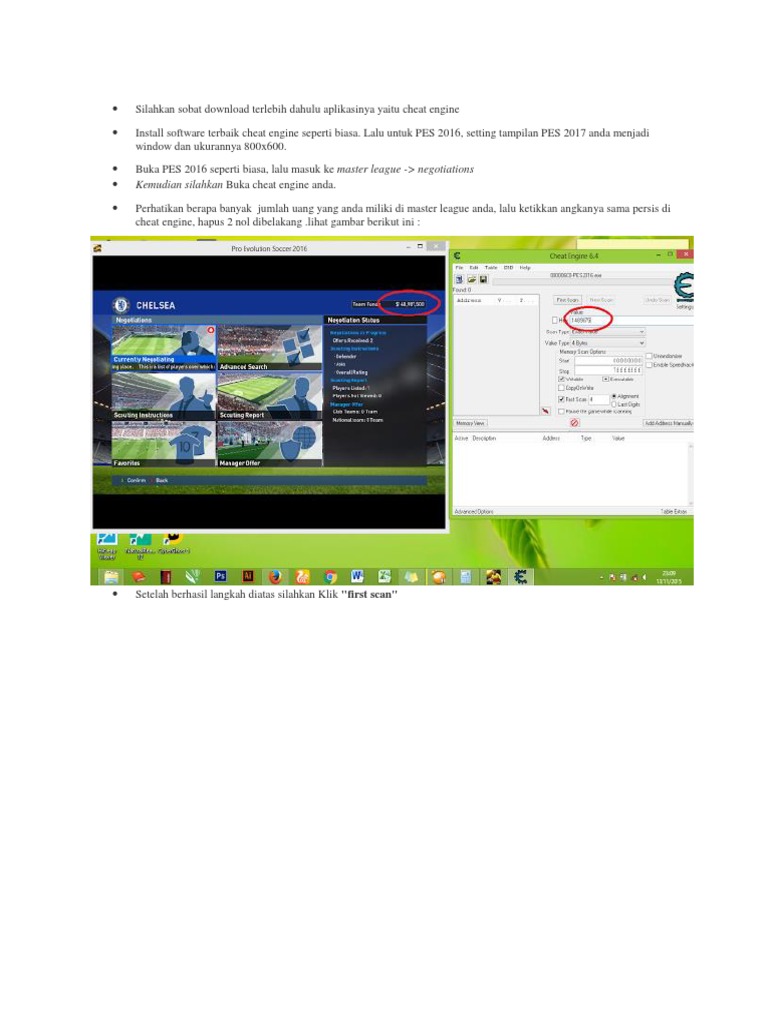 Cara Cheat Engine | PDF