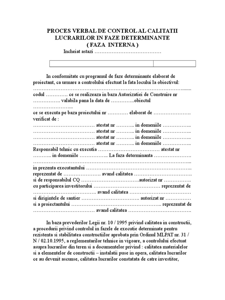 PV Faza Determinanta | PDF