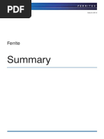 Ferrite Core Material Selection Guide | PDF | Electromagnetism ...