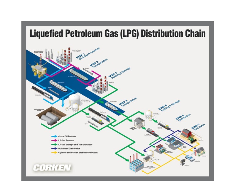 Distribution Chain of LPG | PDF