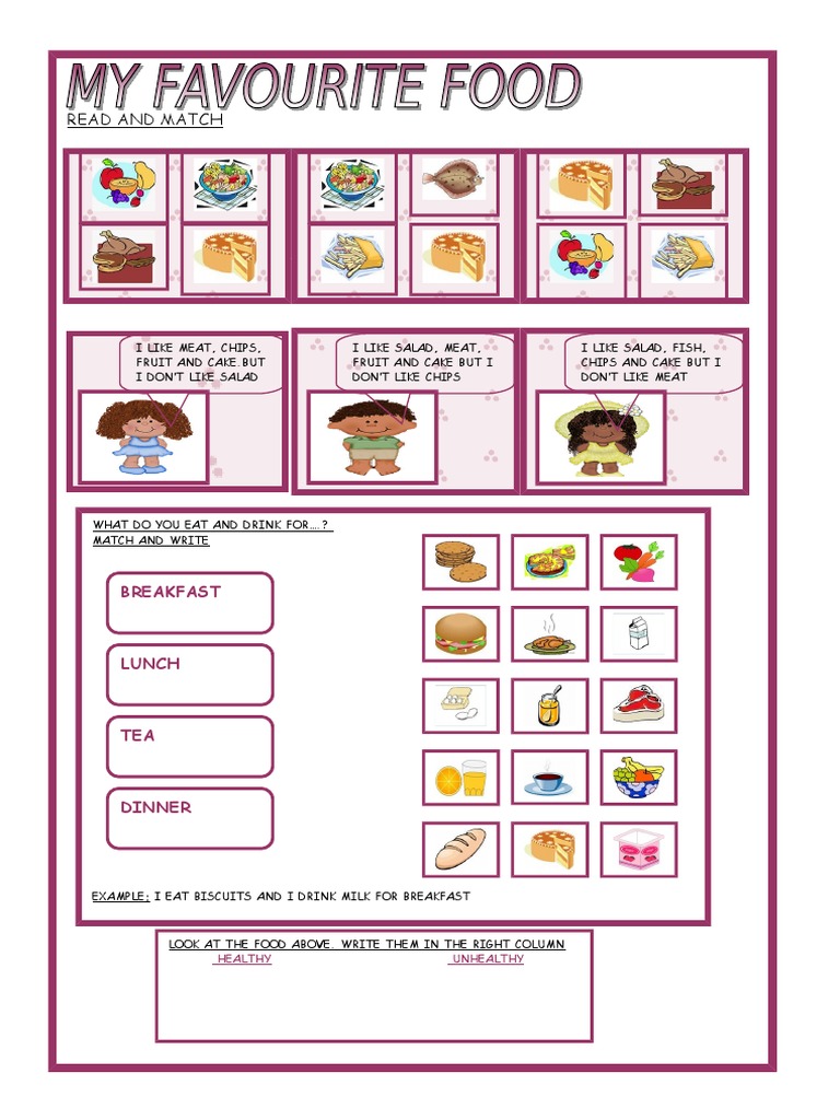 1468 My Favourite Food | PDF