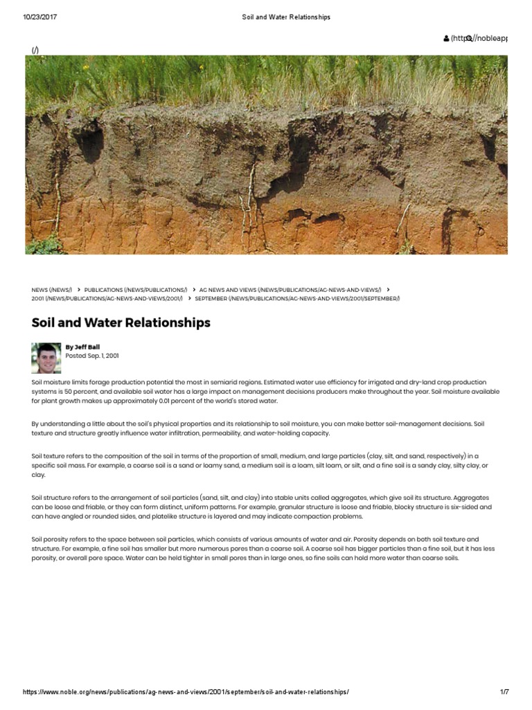 Physical Properties of Soil | PDF | Porosity | Soil