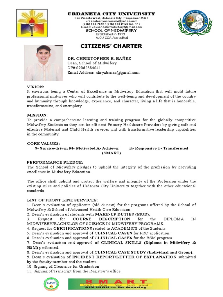 Citizen's Chart | PDF | Midwife | Health Care