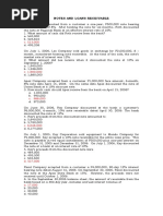 Notes Receivable Practice Problems | PDF | Present Value | Interest