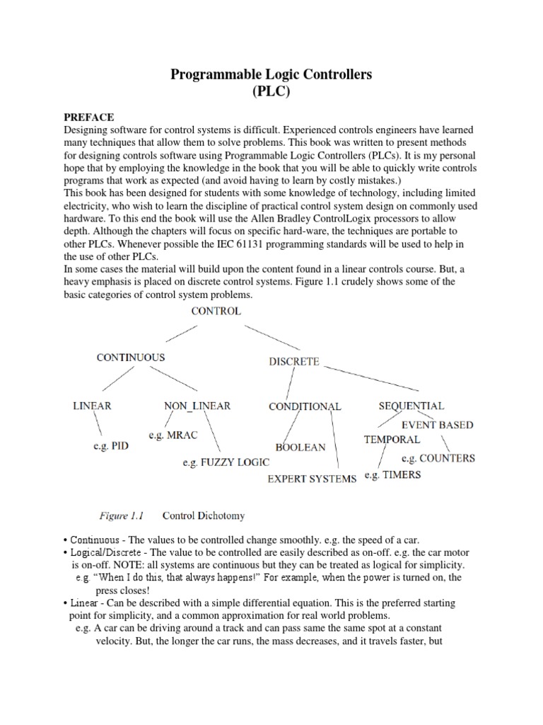 Programmable Logic Controllers (PLCs) in 40 Characters | PDF ...