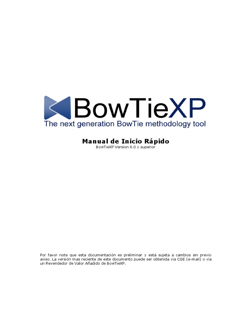 Analisis Bow Tie | PDF | Point and Click | Ventana (informática)
