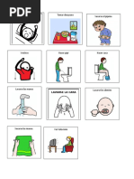 Ir Al Baño Pictogramas Secuencia | PDF