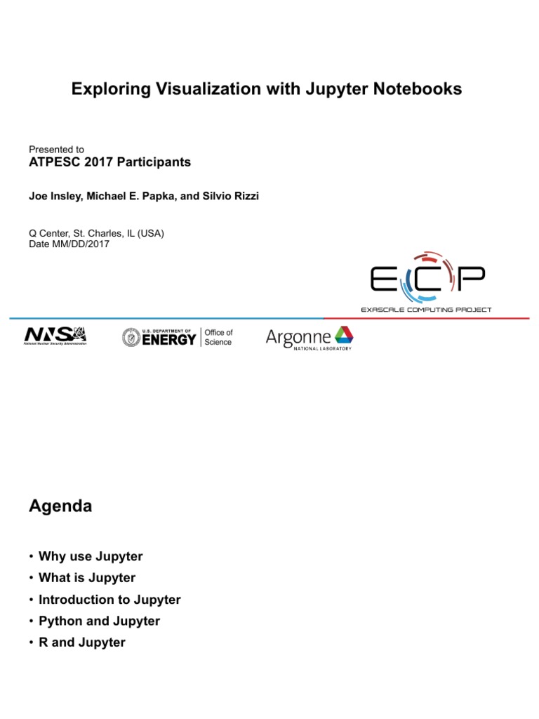 Exploring the Use of Jupyter Notebooks for Visualization and their ...